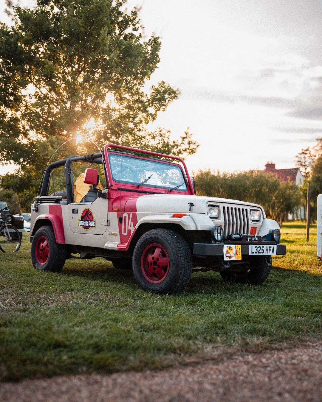 JP04 Jeep Hire - Movie Car, Jurassic Park Jeep, Jeep Hire